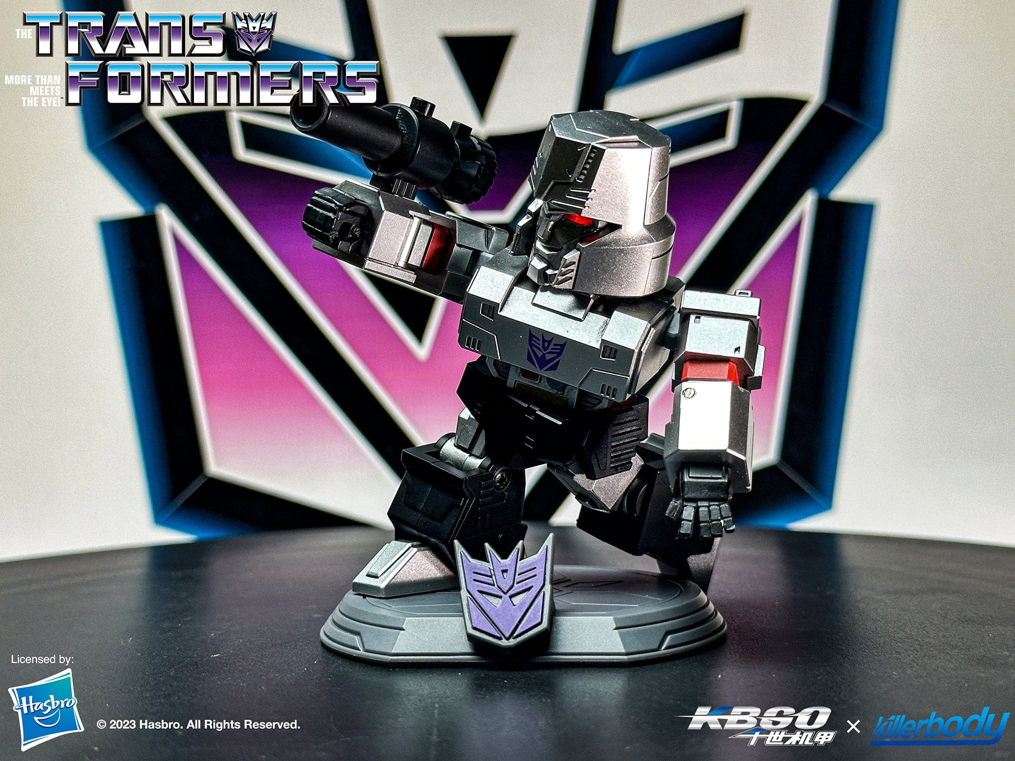 G1 Megatron Collectible Action Figurine Standard Version 18 points of