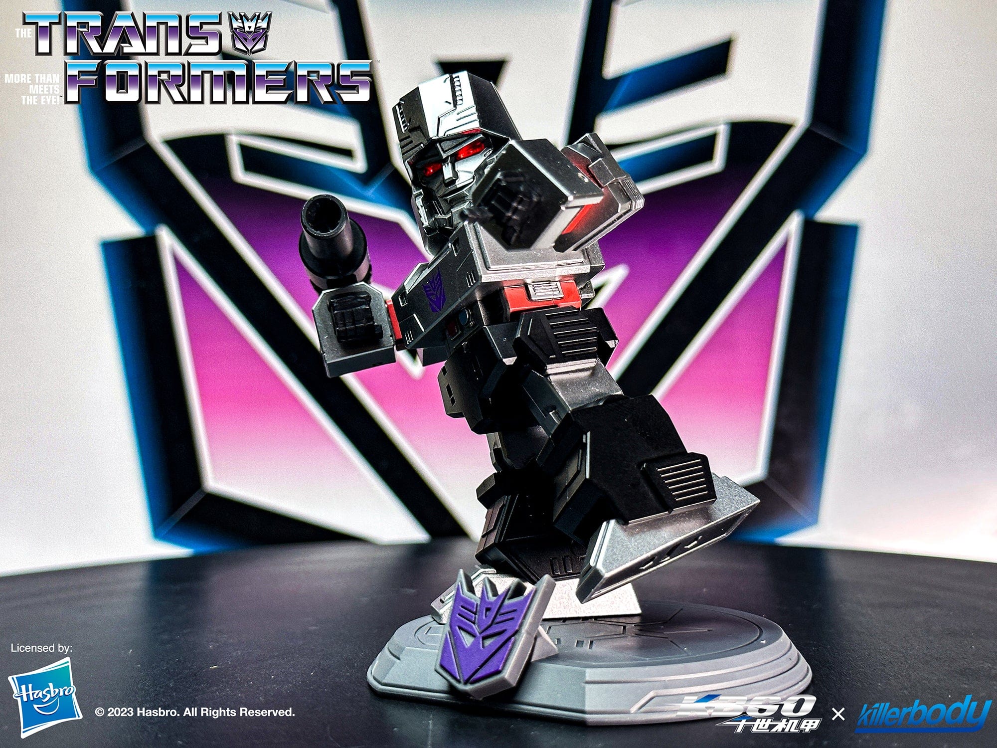 G1 Megatron Collectible Action Figurine Standard Version 18 points of