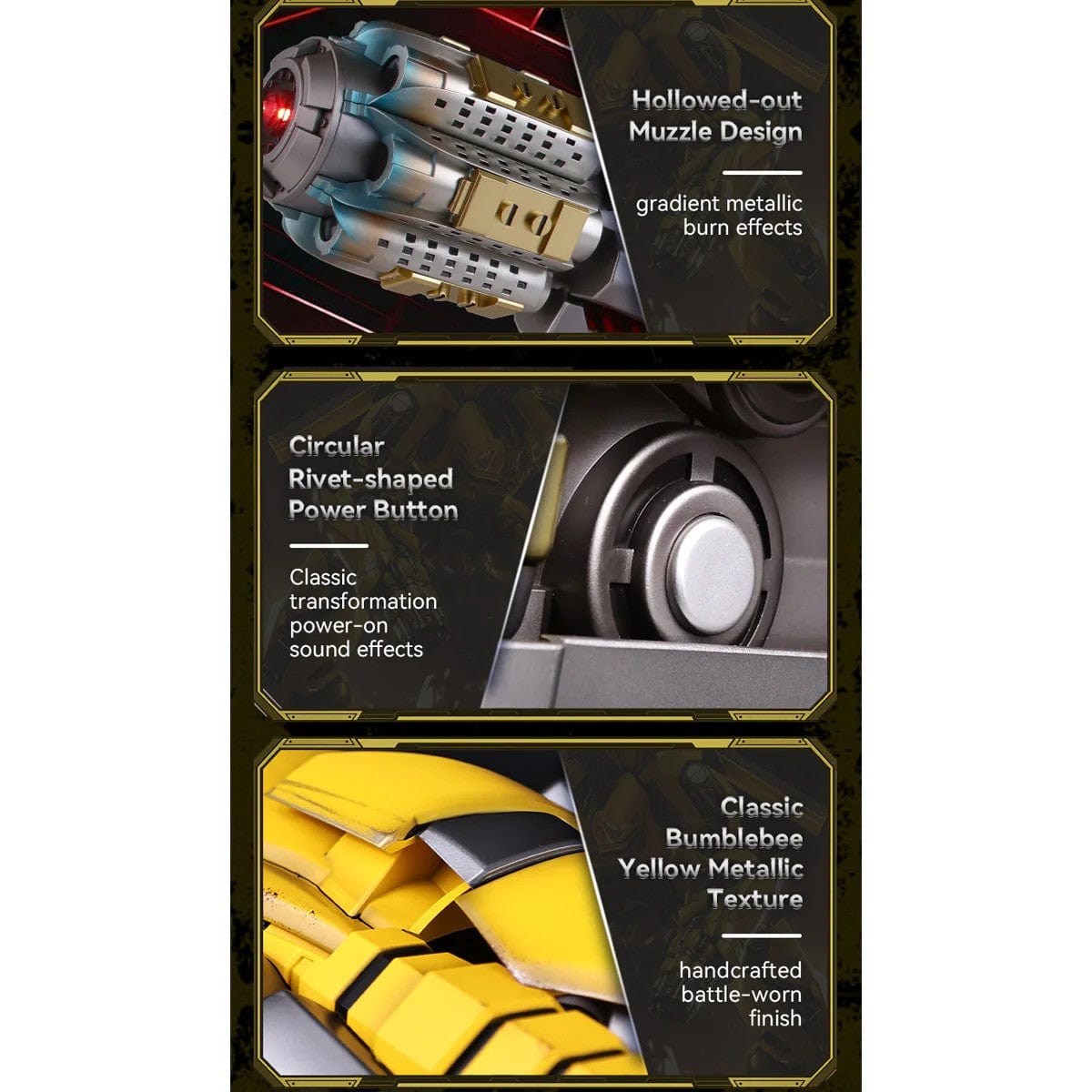 Killerbody TRANSFORMERS Bumblebee Wearable Blaster (available for now!