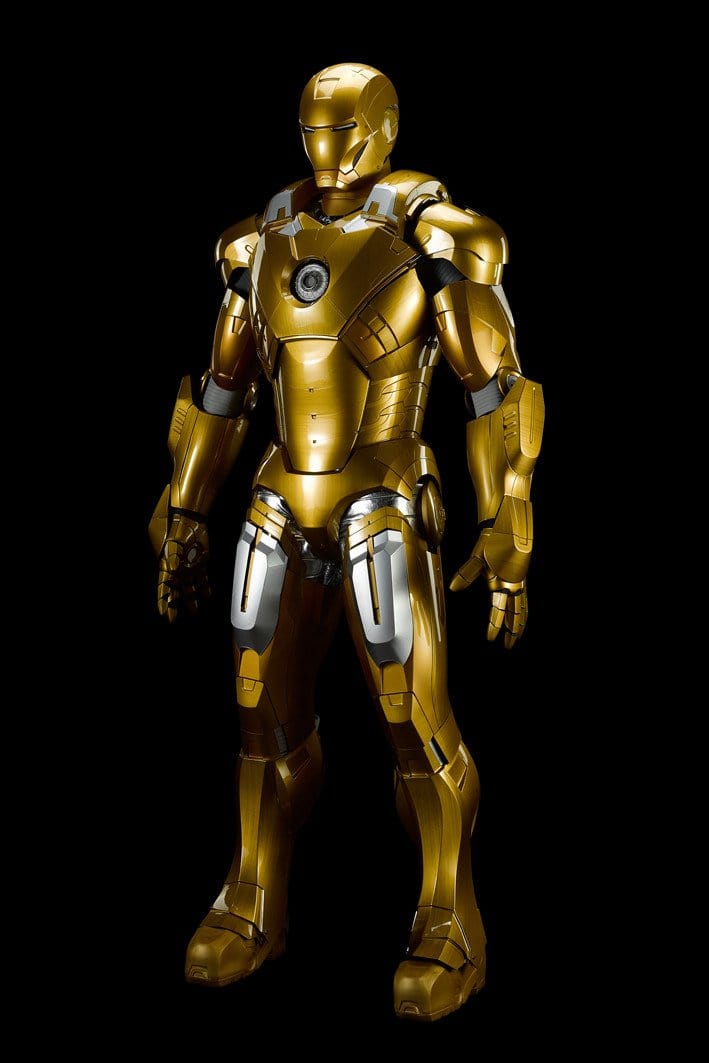 1:1 Iron Man MK7 Wearable Armour Finished Version Brushed Gold( In sto